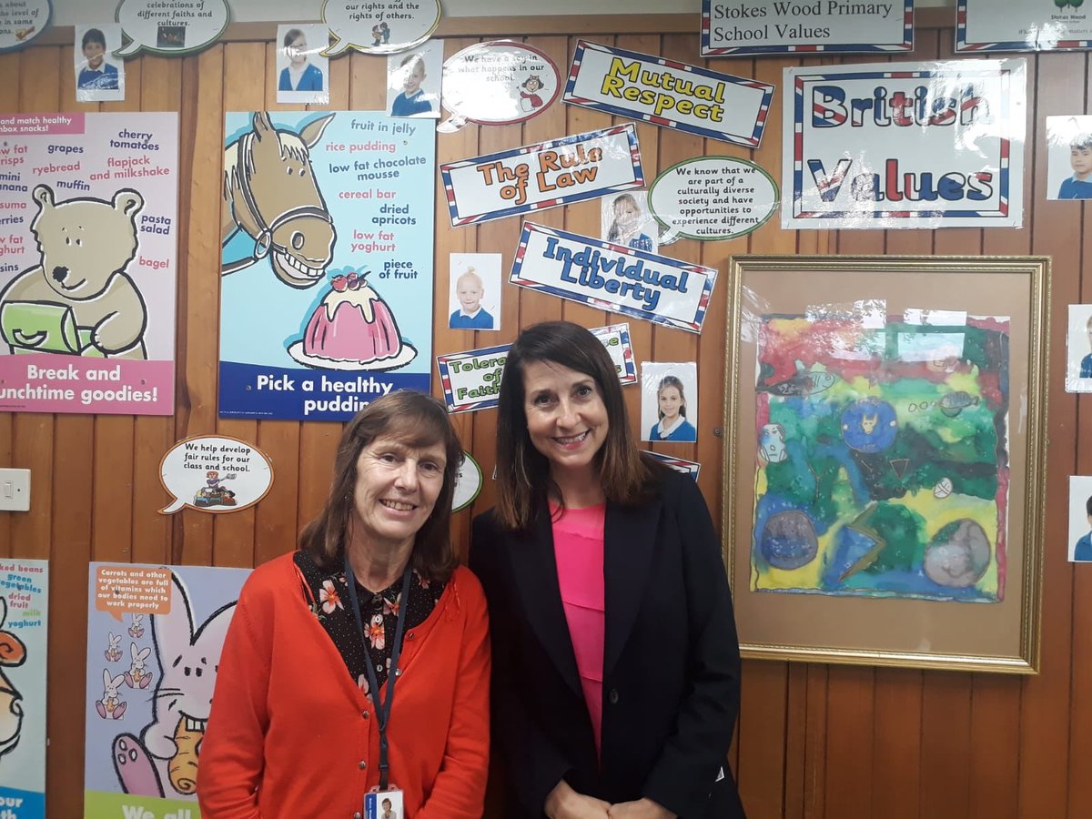 Liz visits Stokes Wood Primary School - Liz Kendall